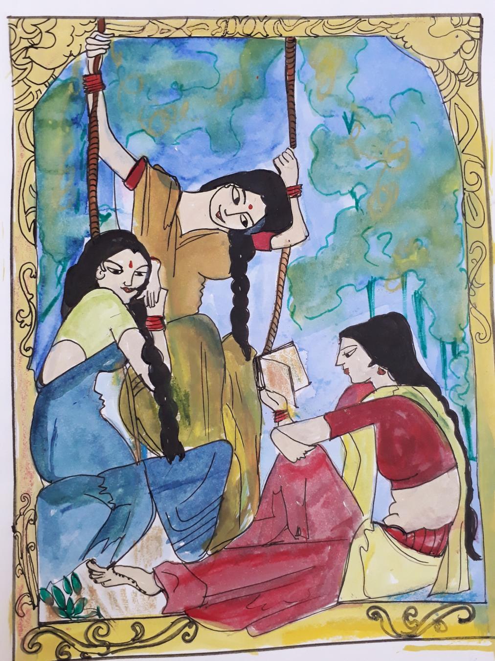 Sakhiyan created by Sonam Bala