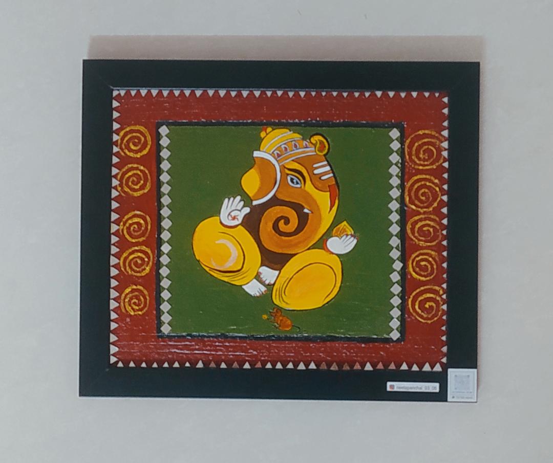 Traditional Indian art created by Neeta Panchal