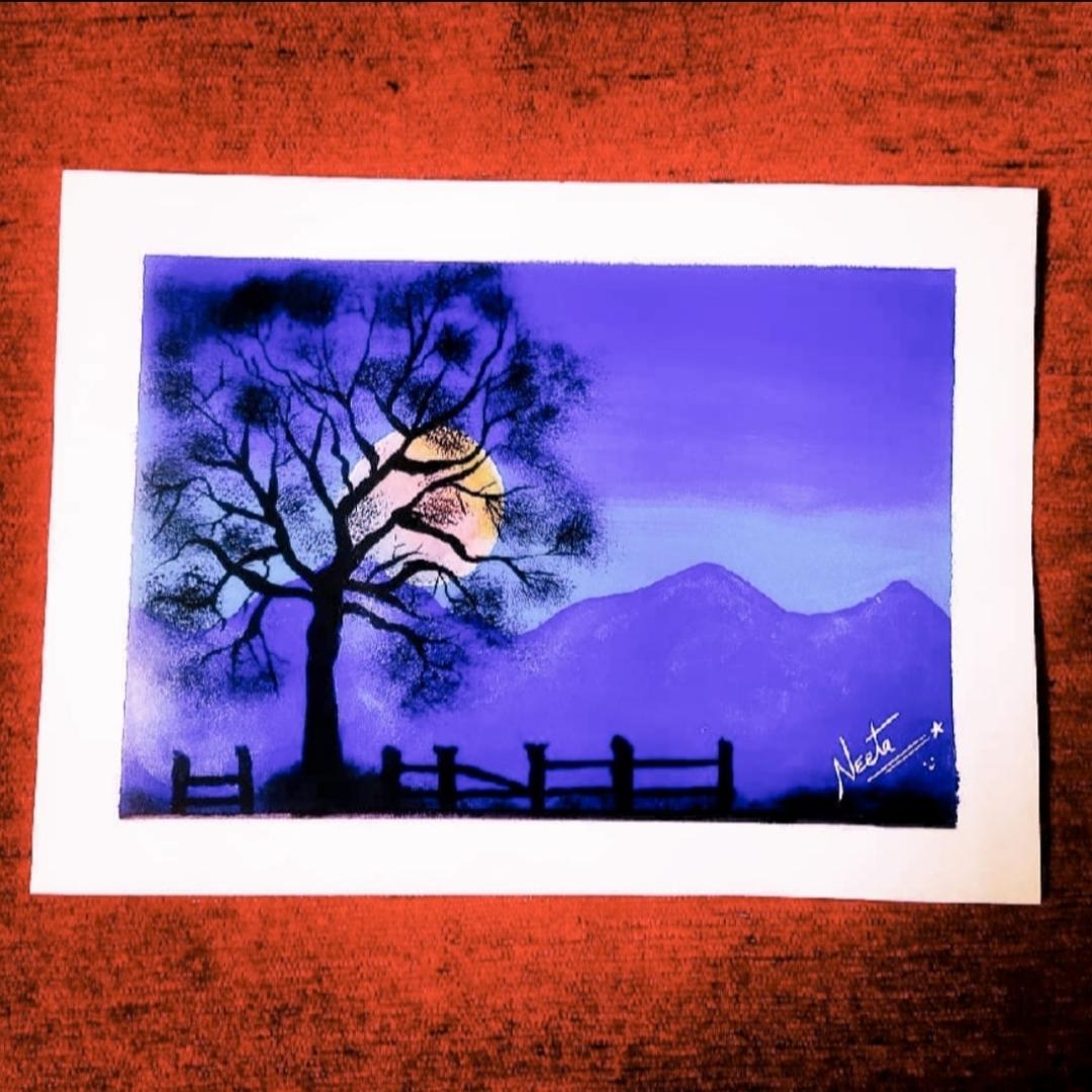Nature landscape created by Neeta Panchal