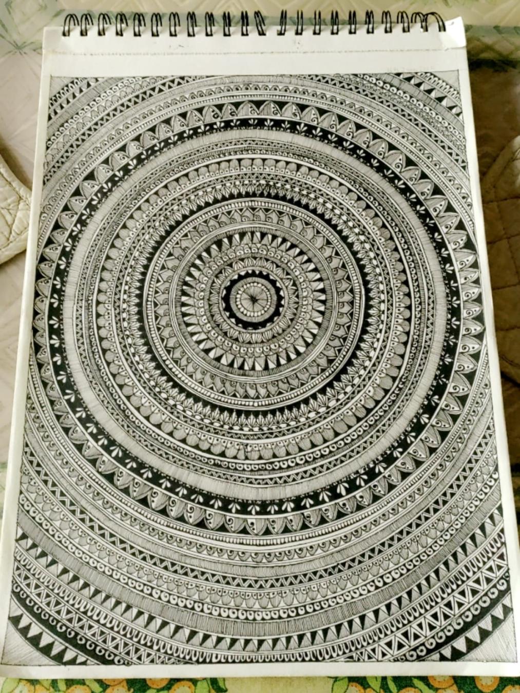 Mandala Art work created by Anupama Bundela