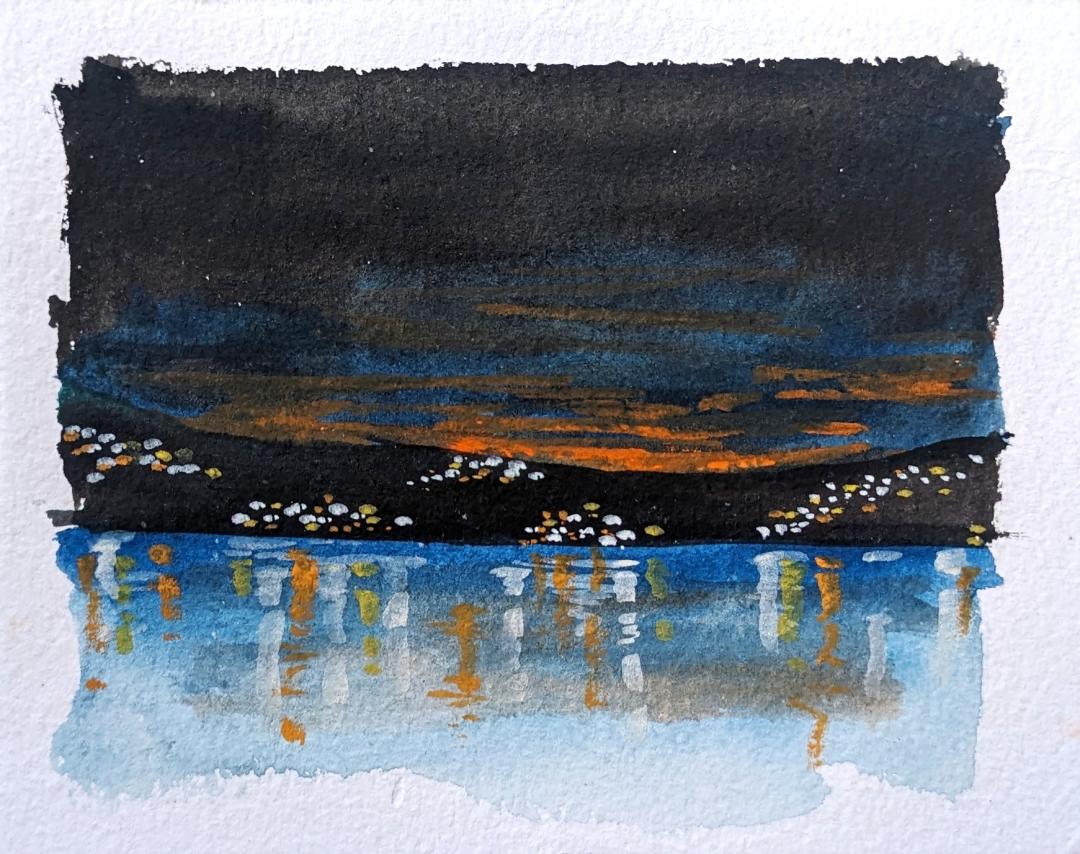 Twinkling Twilight created by Sarah Giniwale