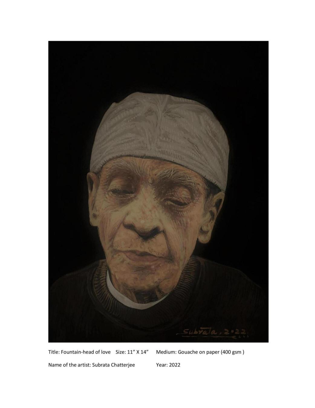 Fountain Head of Love created by Subrata Chatterjee