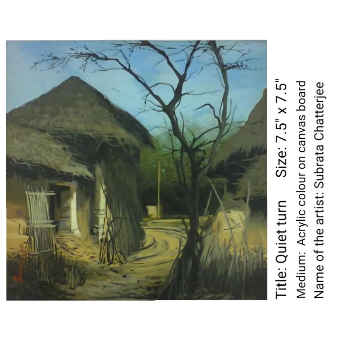 Quiet Turn created by Subrata Chatterjee