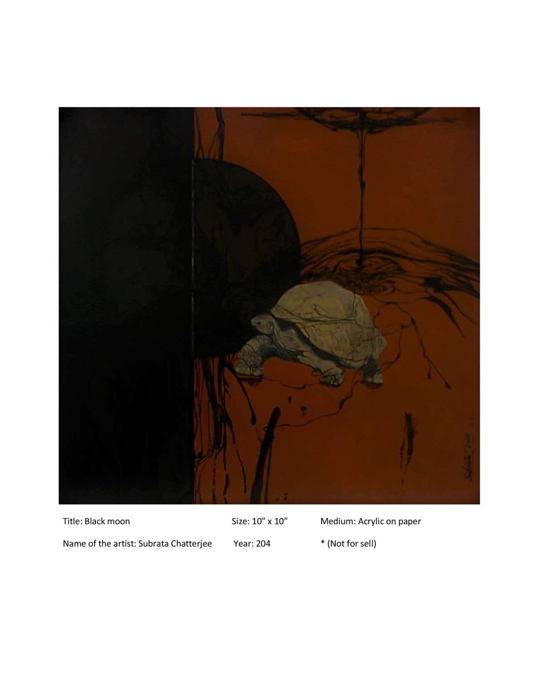 Black Moon created by Subrata Chatterjee