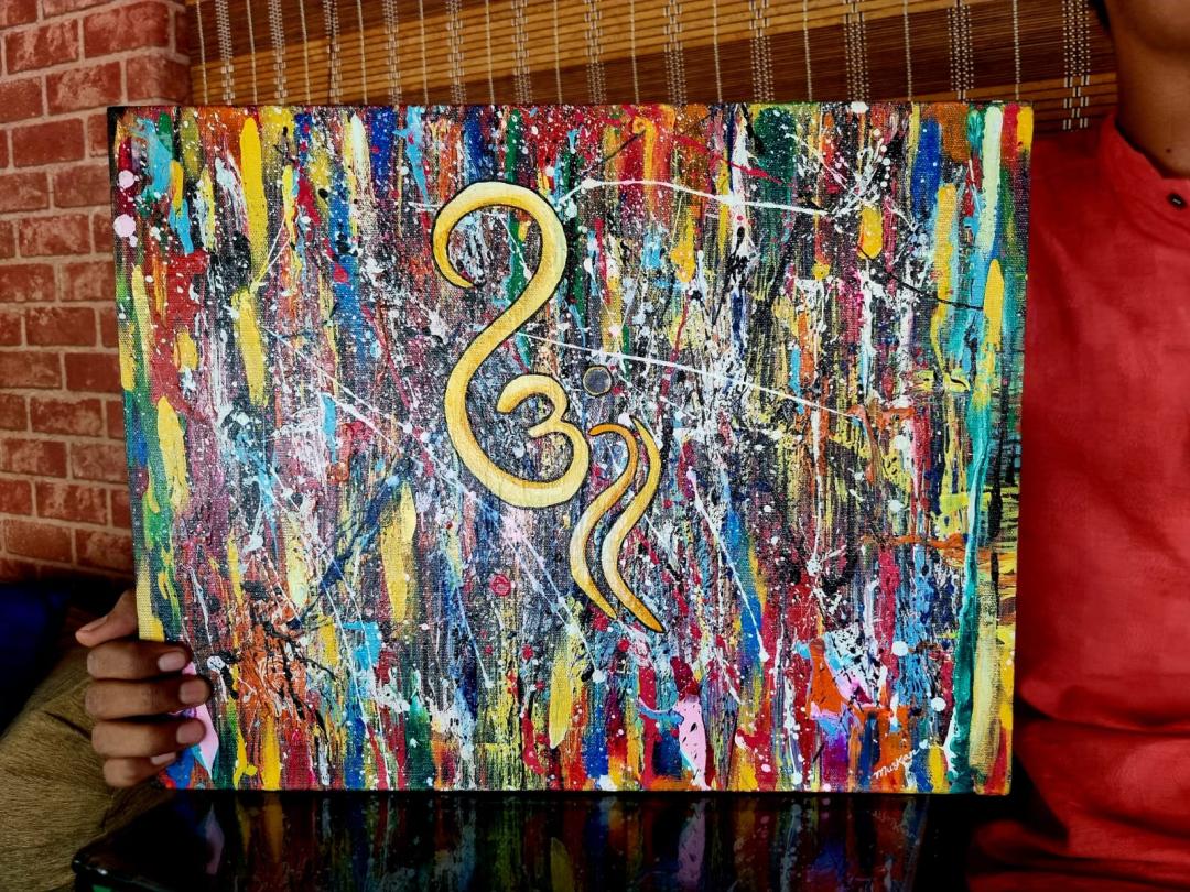 OM created by Muskan Singh
