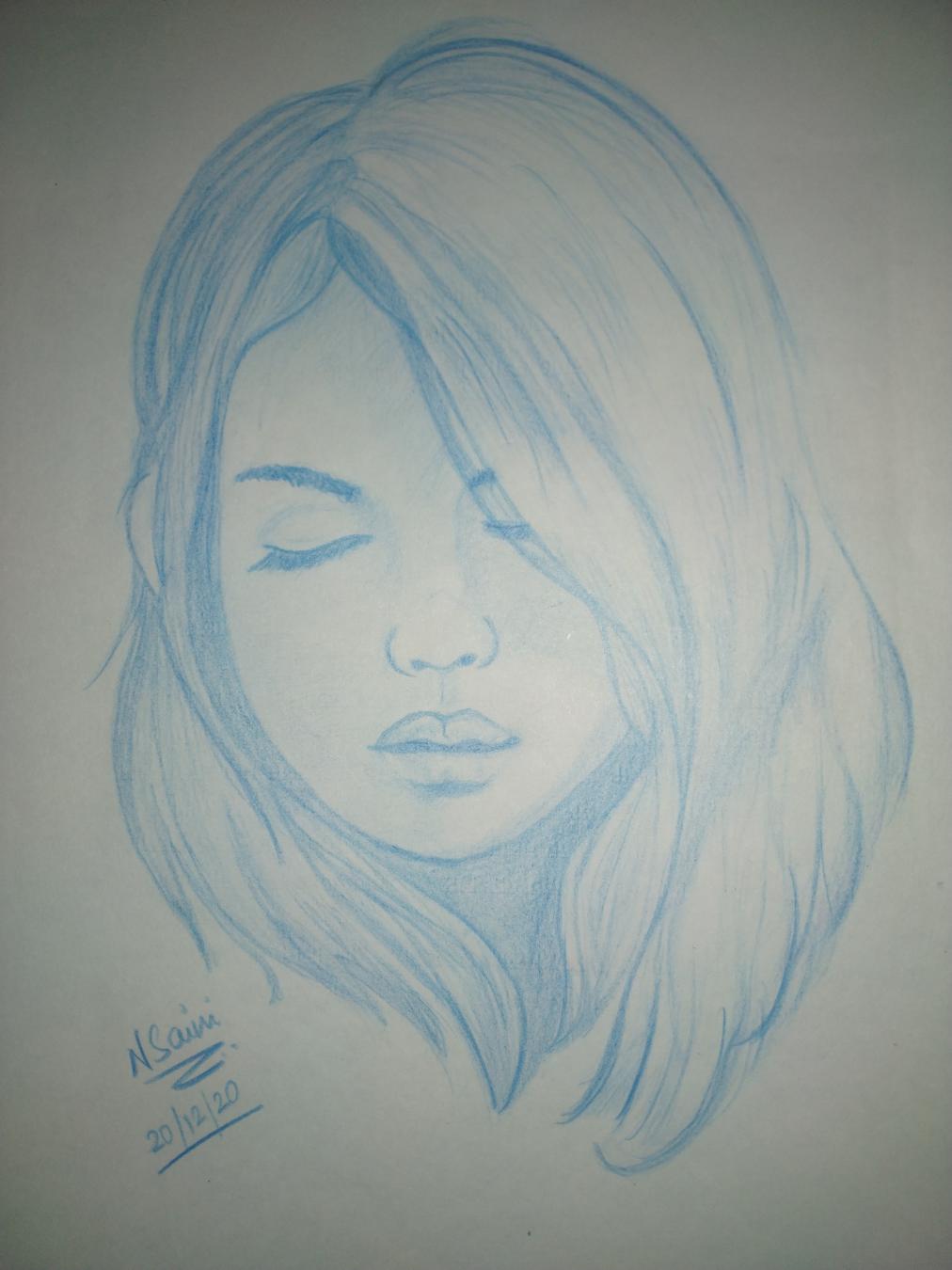 Pencil Shading created by Nishika Saini