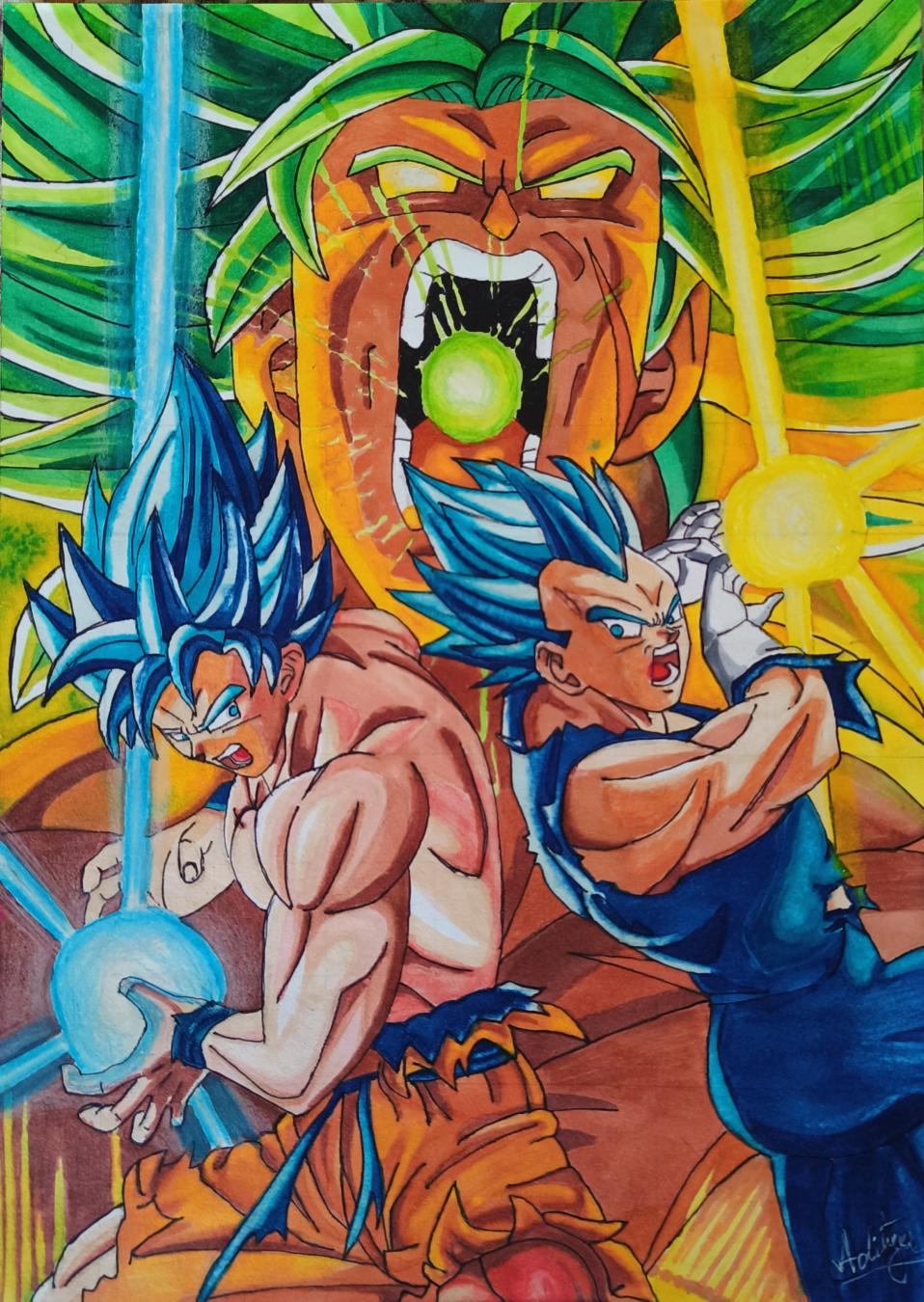 Dragon Ball Super created by Tewary Aditya