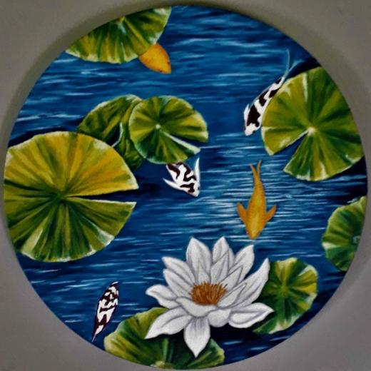 LAKE OF JOY created by VASUDHA ARORA