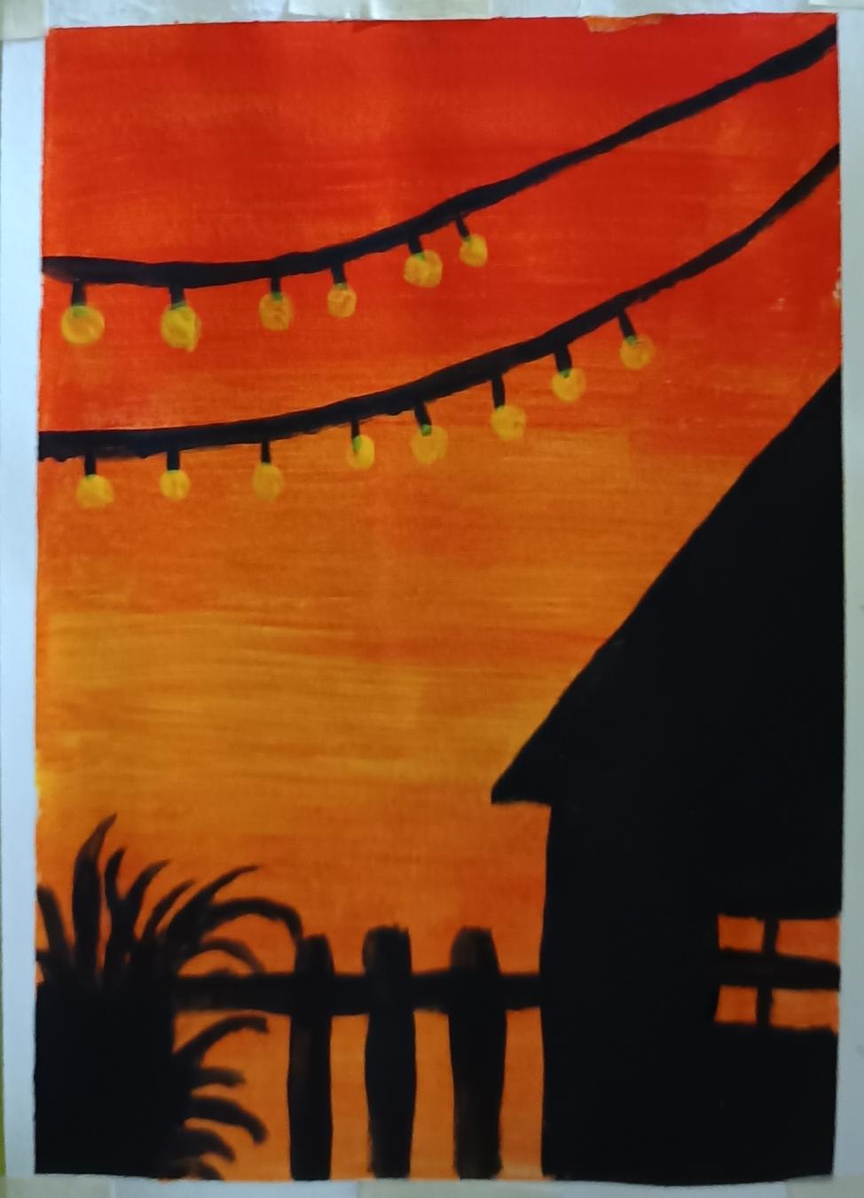 Twilight Veranda created by Bikramjit Mondal