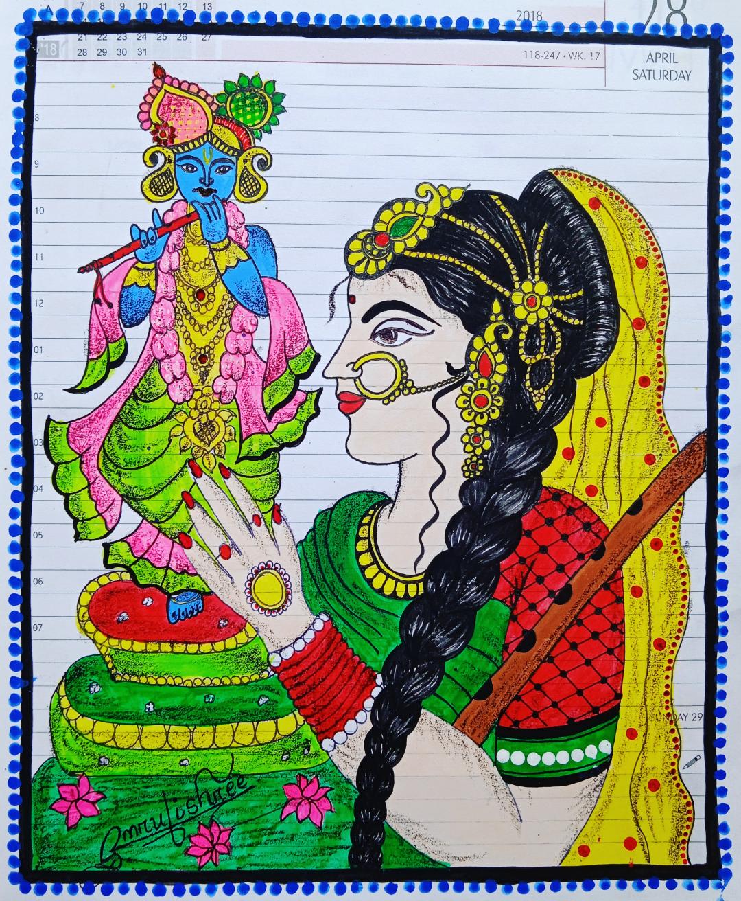 Girl created by Smrutishree ojha