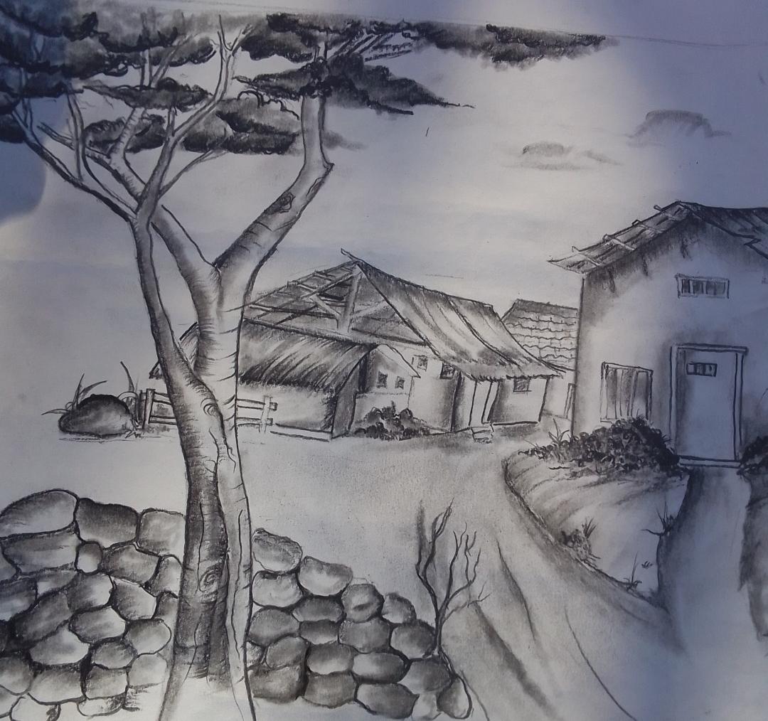 BK. Artwork my house created by Bhaktaram Paraja