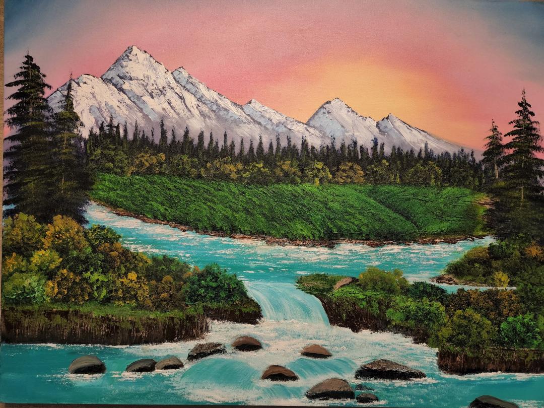 Joy of Painting created by Anitha Viswanathan