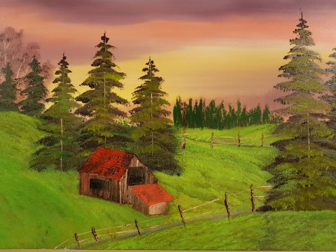 Joy of Painting created by Anitha Viswanathan