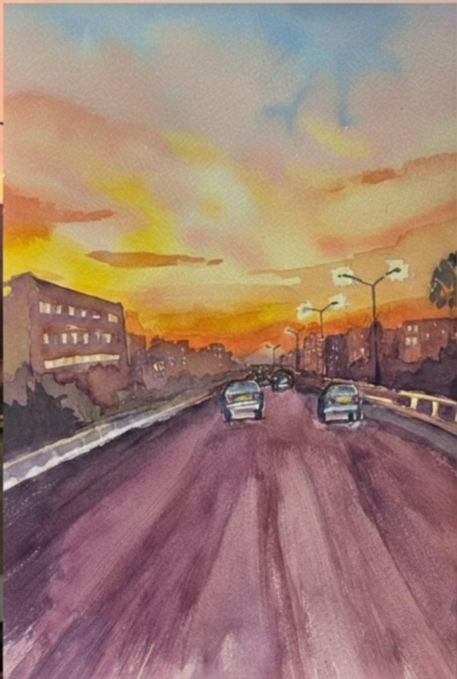 The Sunrise Of Pune created by Niraj GadhePatil