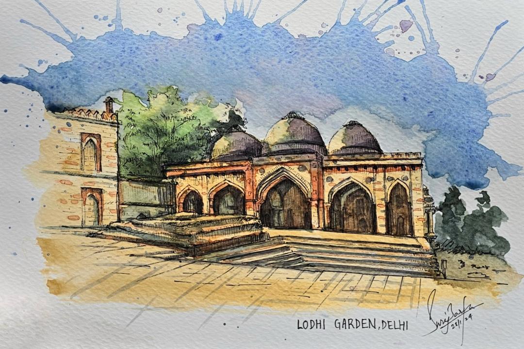 Lodhi Garden created by Suraj Barfa