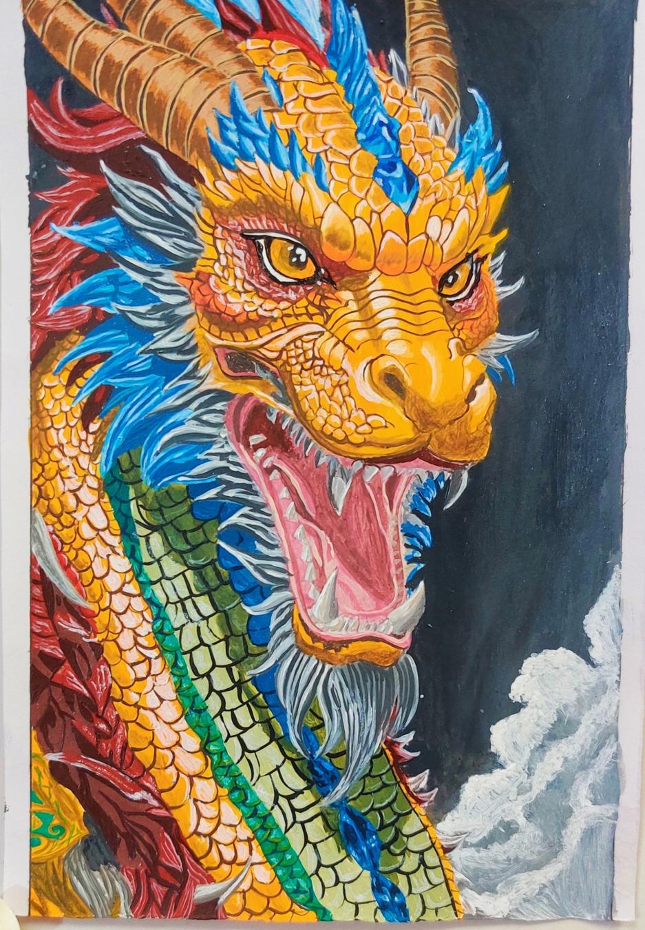Royal Dragon created by Craftymaniac