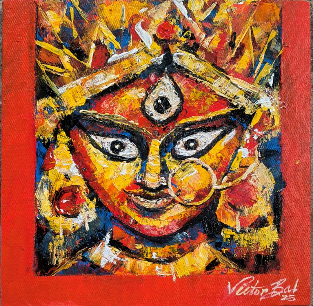 Durga created by Victor Bal