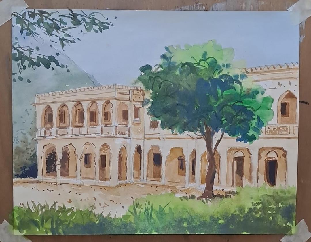 Tonk House, Mayo College created by Bhagyaraj Mann