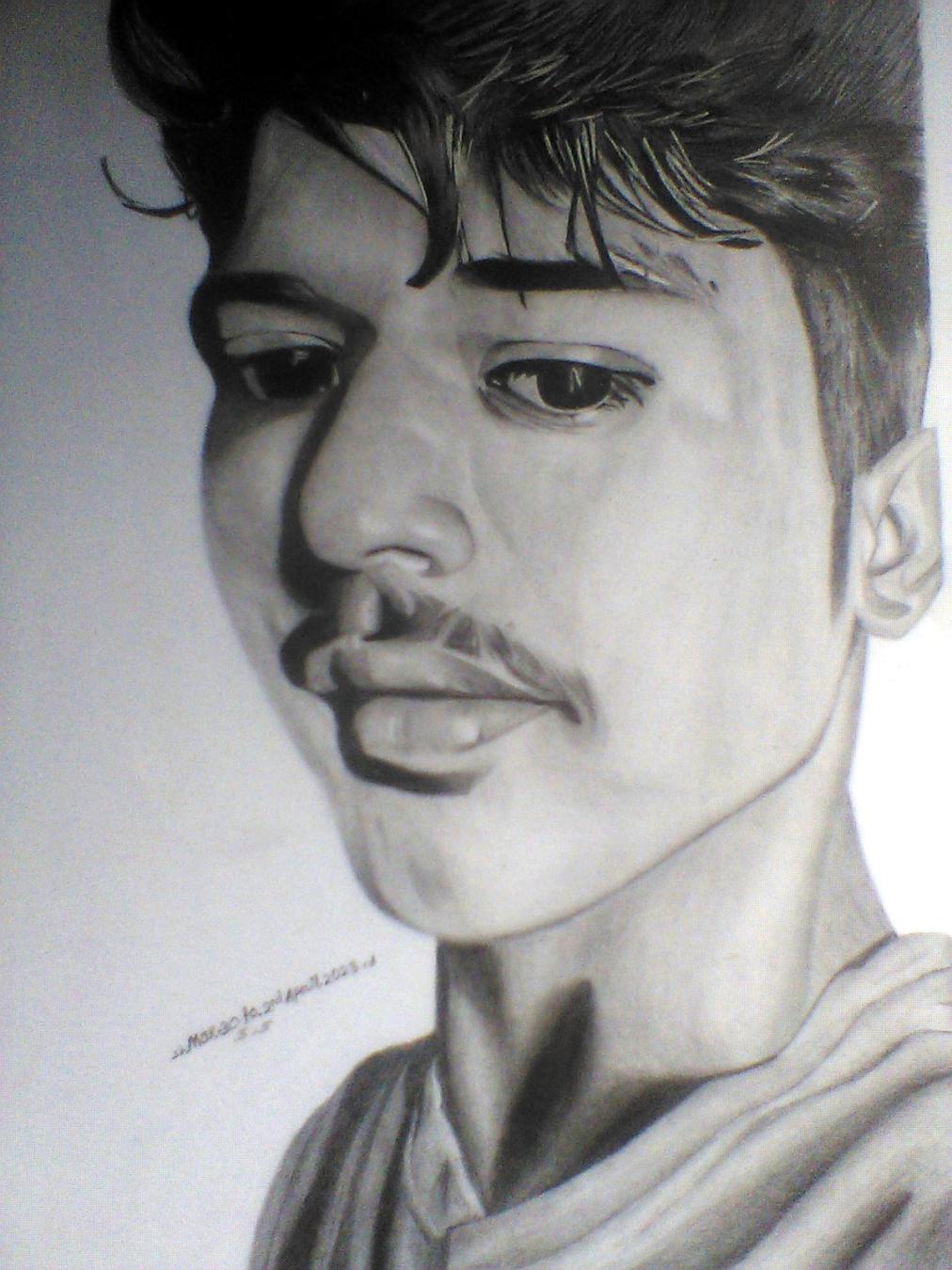 Hardworking sketches created by Soumya Soumya