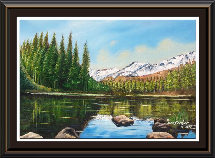 A evening created by Shalinder Singh