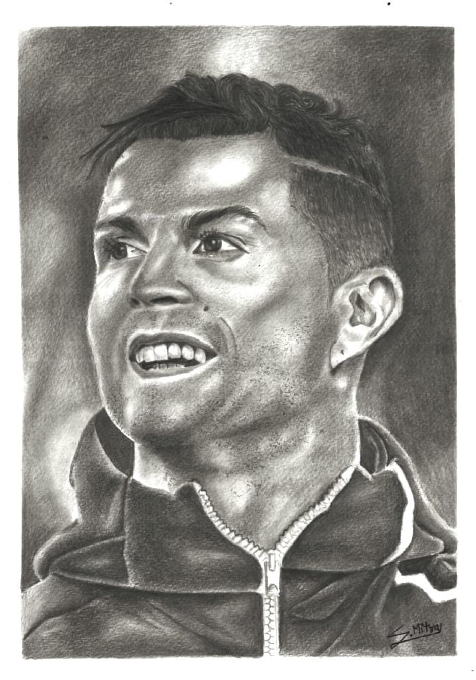 Cristiano Ronaldo (CR7) created by Srijon Mitra