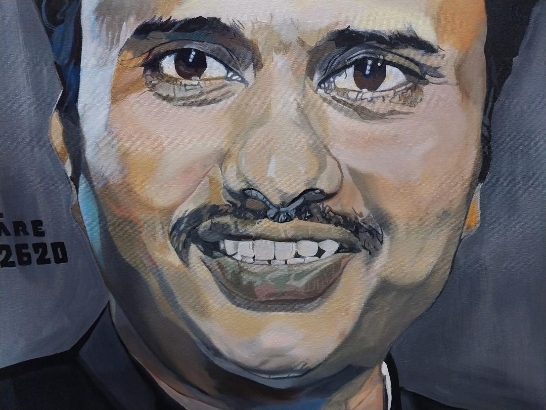 Portrait created by Anil babu