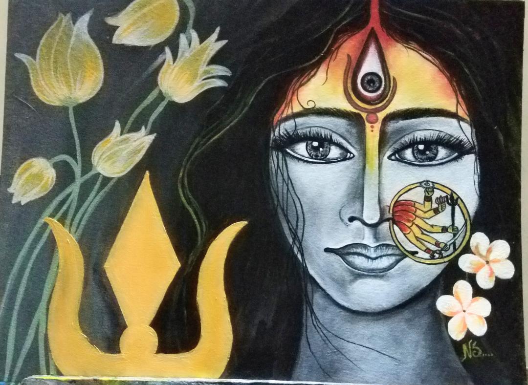 Durga created by Nivedita Sharma
