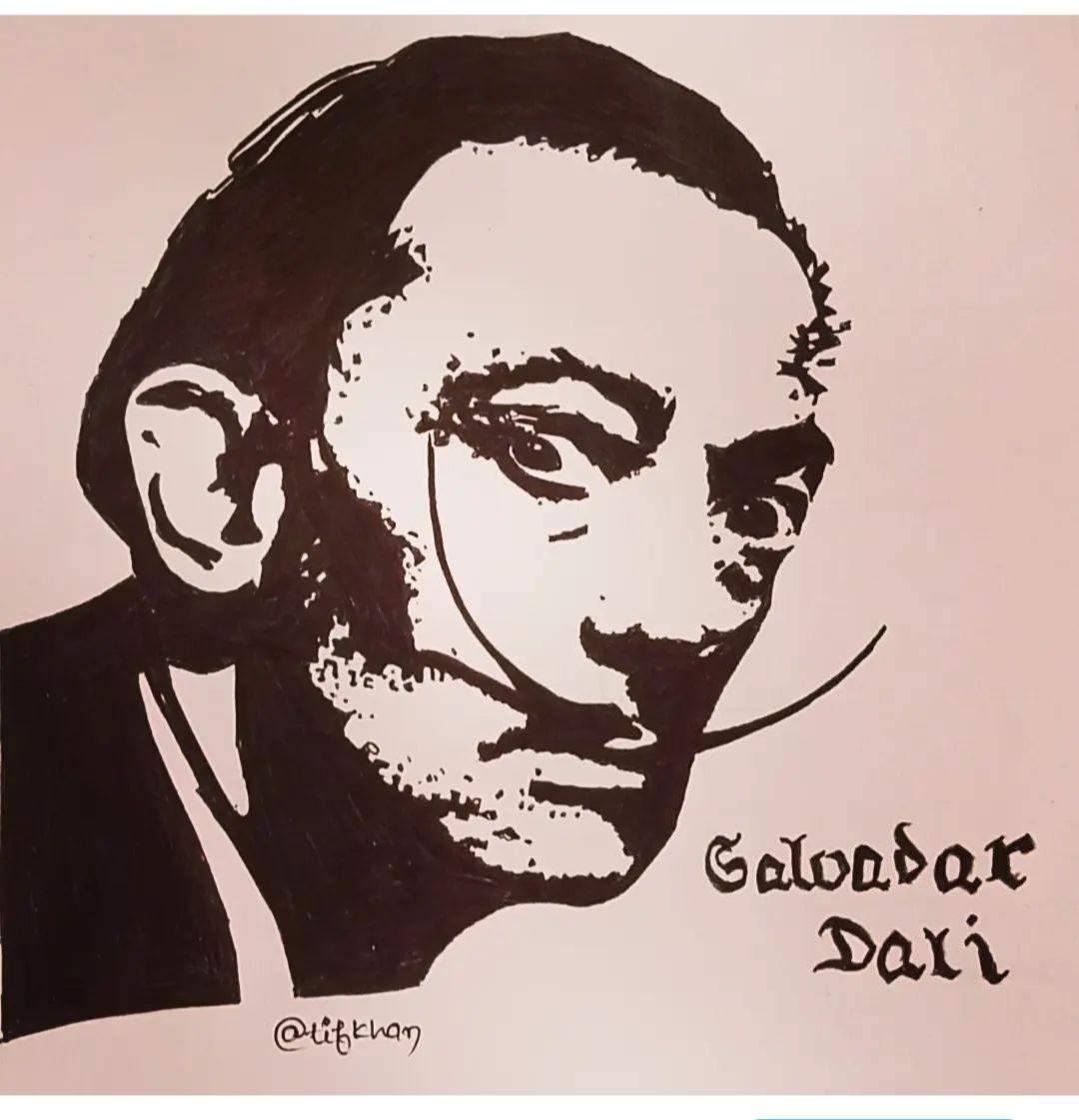 Pen Sketch created by ATIF AHMAD