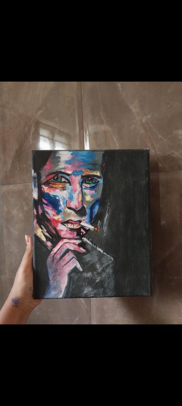 Face painting created by Emily Rozario