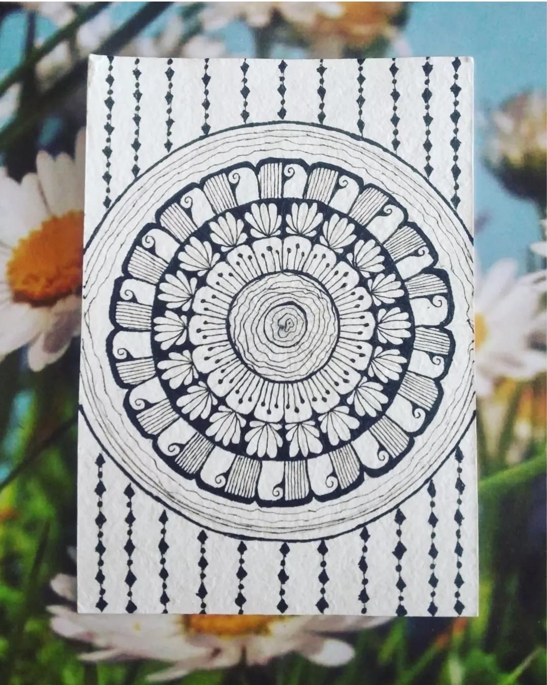 Mandala Art created by MAHATHI PAIDIMARRI
