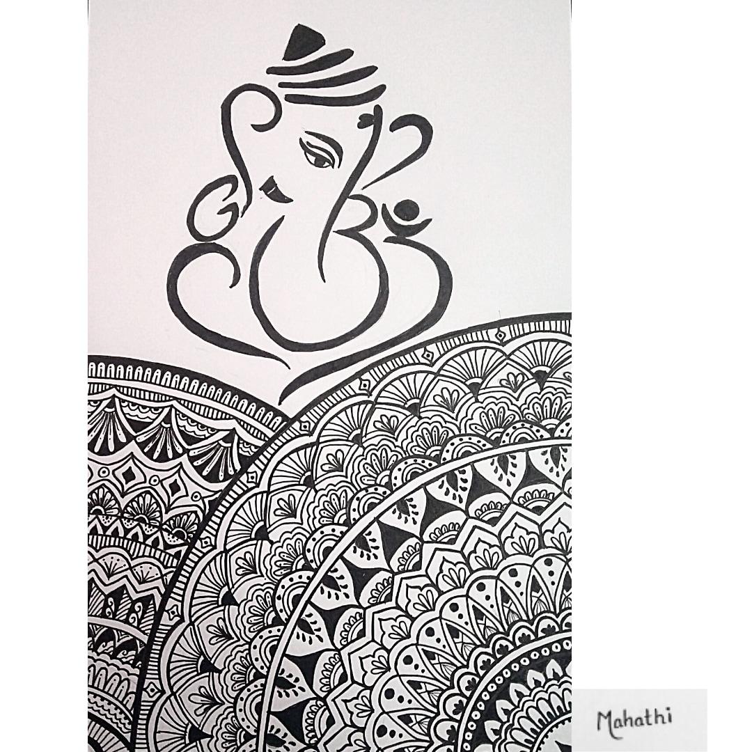 Art created by MAHATHI PAIDIMARRI