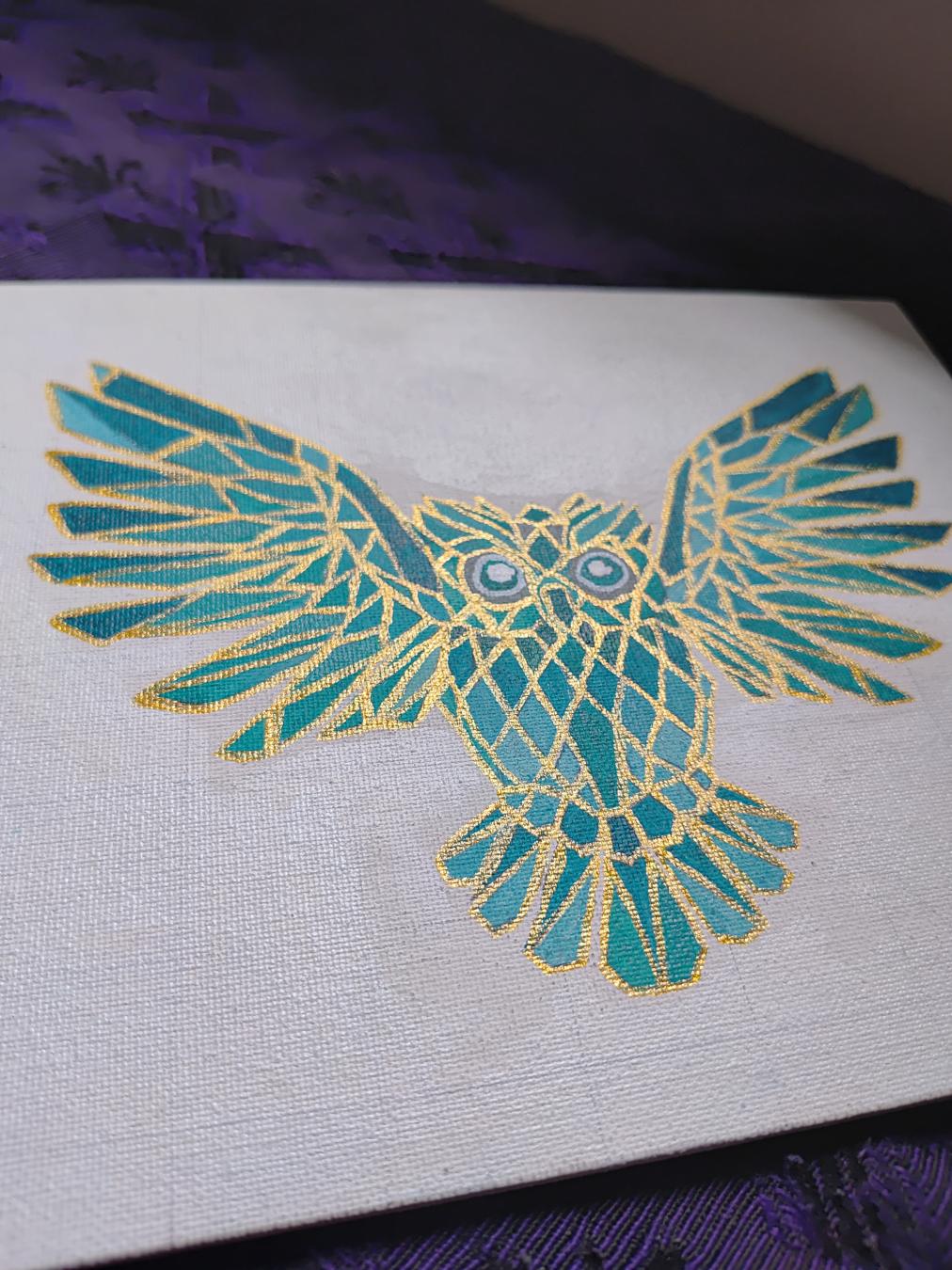 Owl created by Delulu artisan