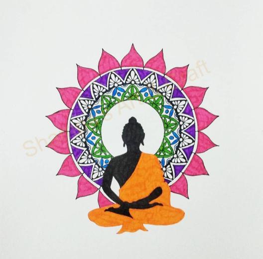 Mandala Art created by Shampa Sarkar