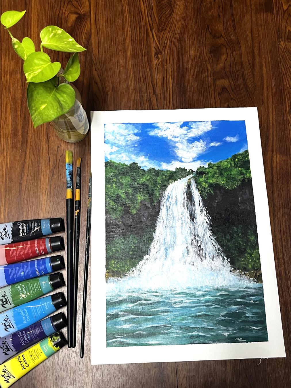 The Waterfalls created by Vinothini
