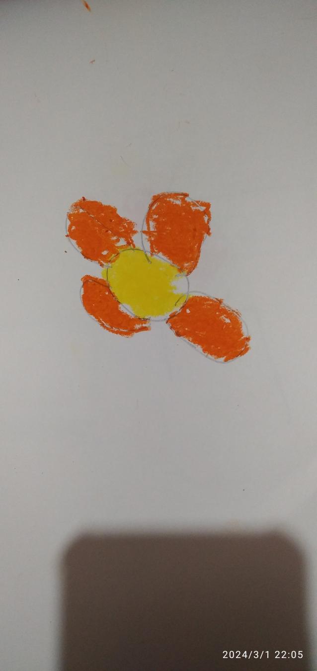 An innocent flower created by PAROMITA SAHA