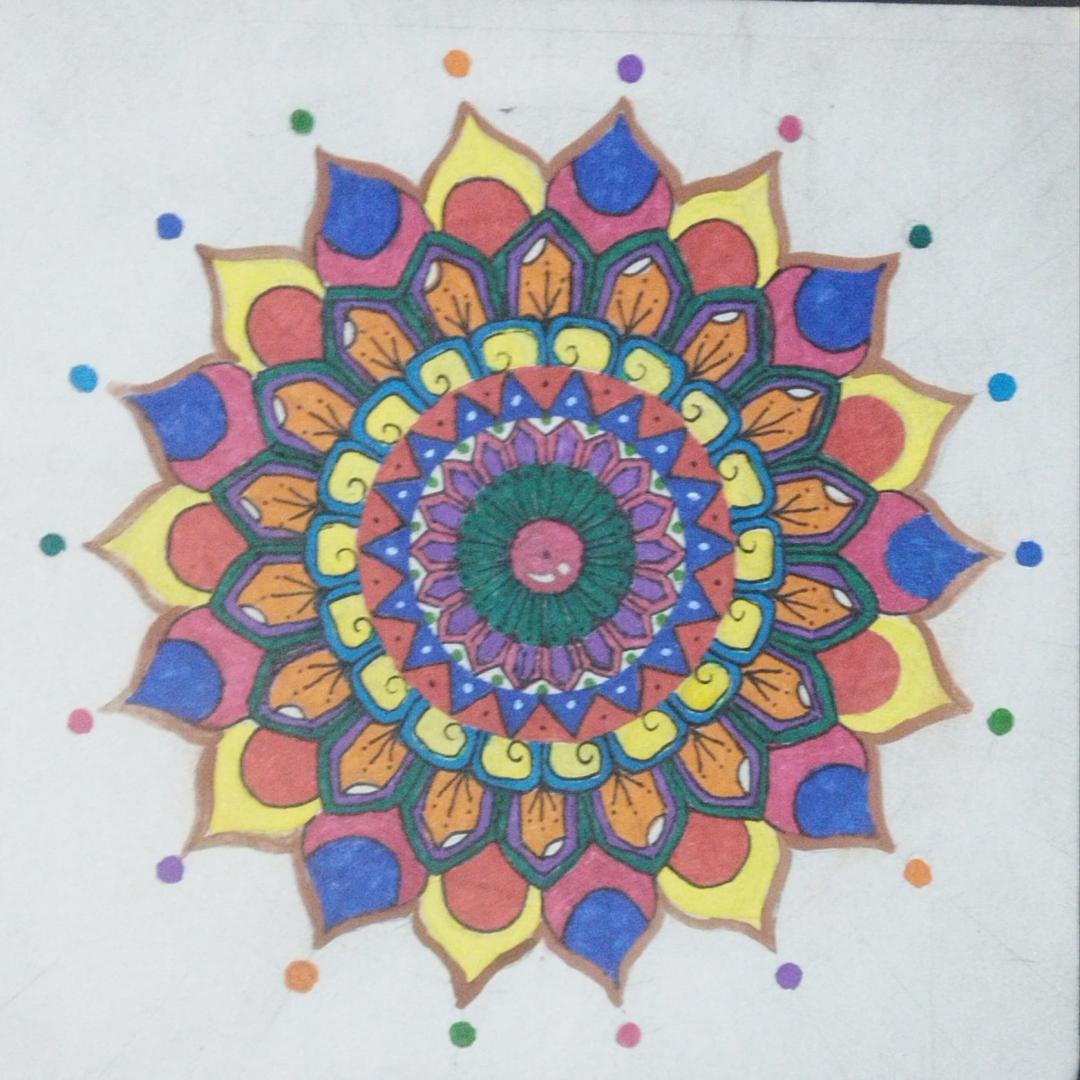 Mandela created by Aakruti Arts.