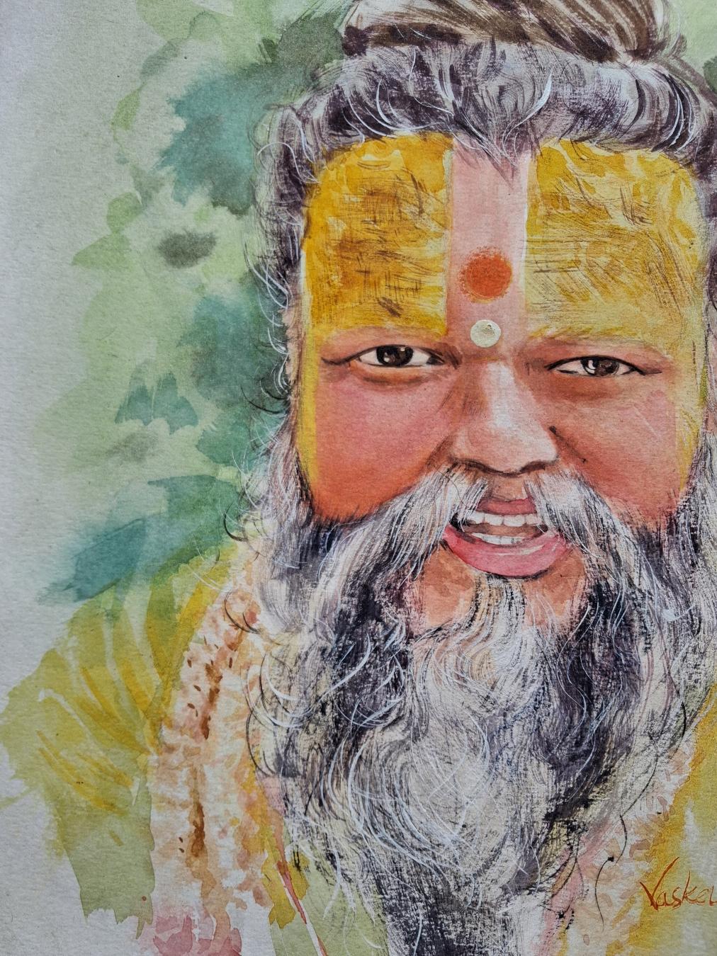 Premanand baba created by Vaskar Mondal