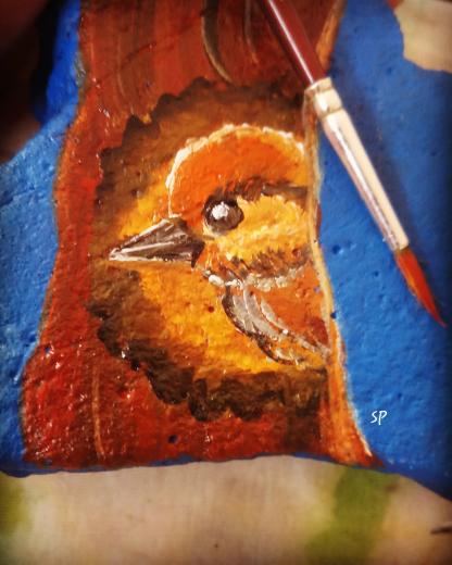 Stone Art! Stay_creARTive_29 created by Sonal Parmar