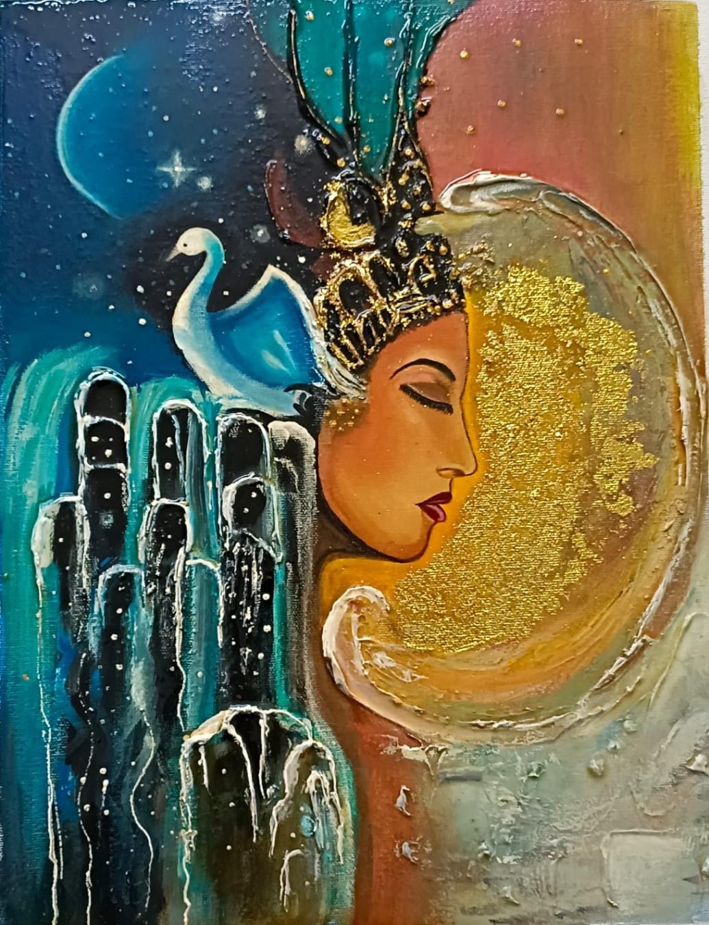 Mata Rani created by Nisha mohan