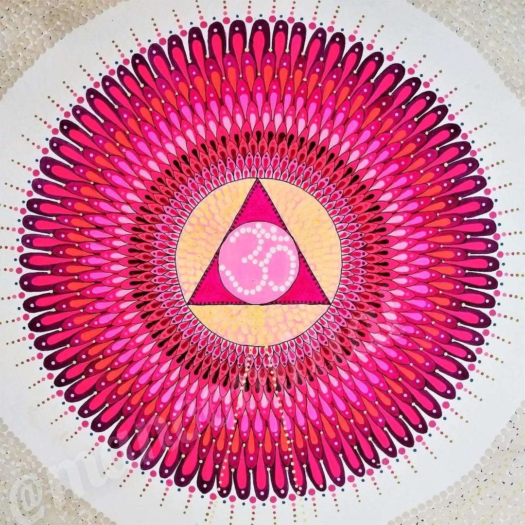 Sahasrar Chakra created by Manoo Mittal