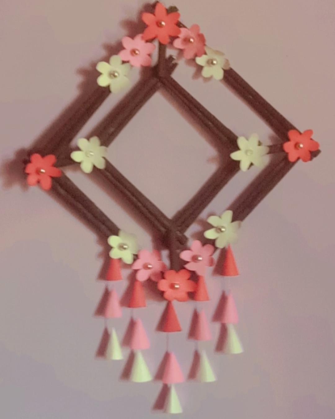 Wall hanging created by Khadija Rassiwala