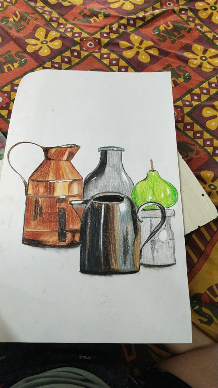 Drawing pencil work created by Geetansh nayyer