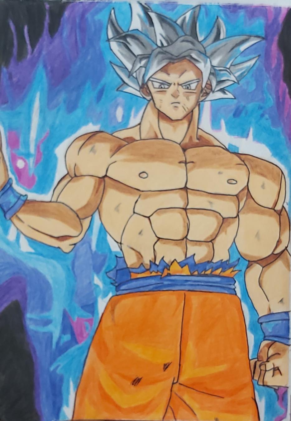 Goku, Ultra Instinct created by Maaz