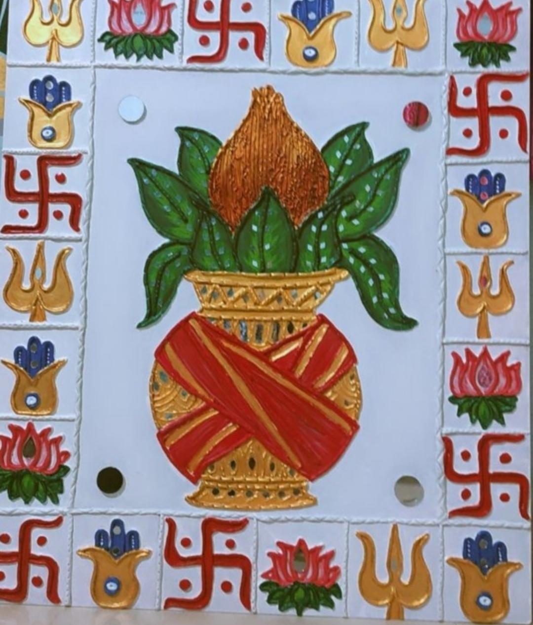 Symbol of Hindu Rituals created by Pooja Joshi