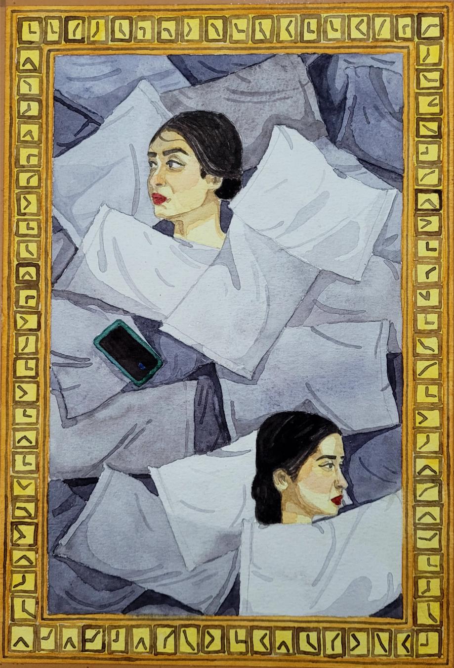 The lazy child created by Chiya Bohare