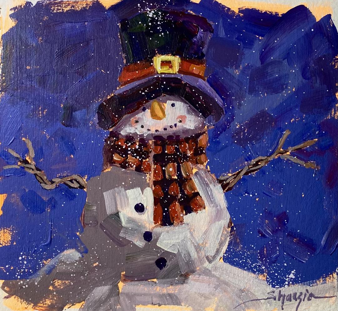 Icy Embrace created by Conversations Canvas