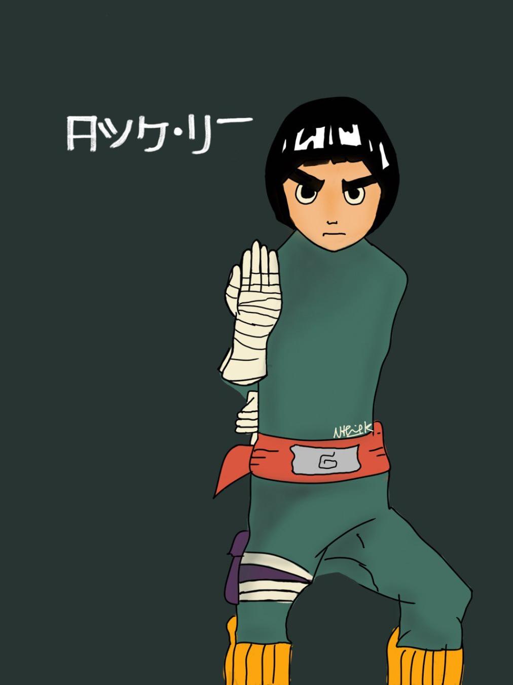 Rocklee created by Srika