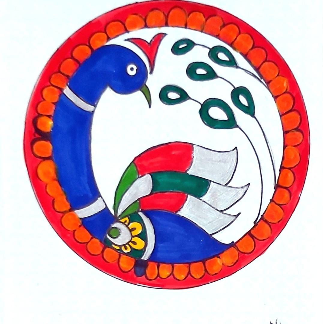 Mandala design created by Sreelakshmi D