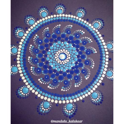 Mandala Art created by Swetha