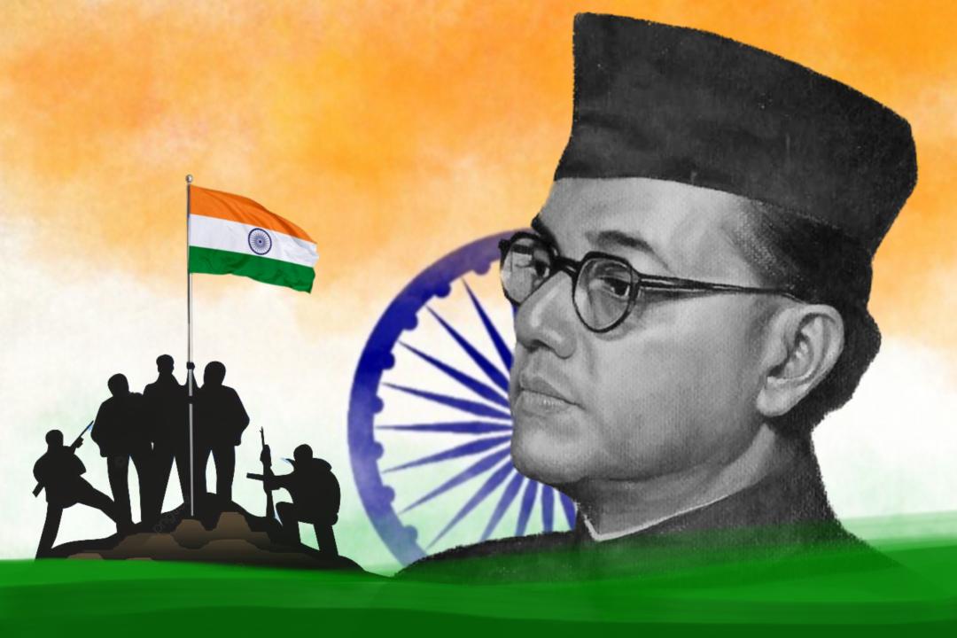 Netaji Subhash Chandra Bose Sketch